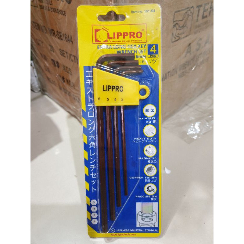 Jual KUNCI L SET LIPPRO 4PCS HEX KEY LIPRO 4 PCS | Shopee Indonesia