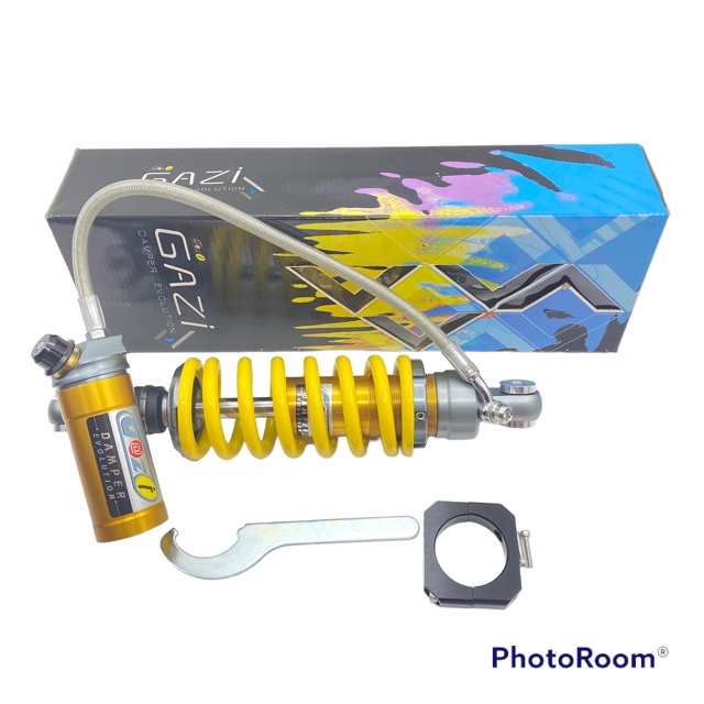 Jual SHOCK SHOCKBREKER MONOSHOCK GAZY GAZI KUNING TABUNG PISAH KAWASAKI ...