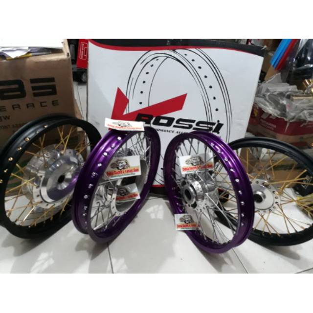 Jual Paketan Velg pelek jari jari ring 14 Beat Scoopy Vario 110 Spacy ...
