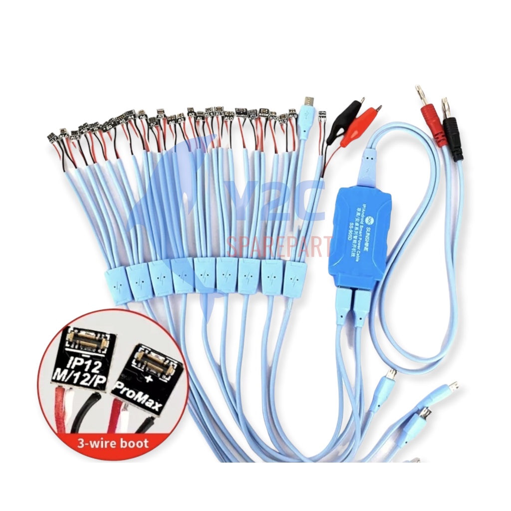 Jual KABEL POWER SUPPLY SUNSHINE SUNSHINE SS - 905D ANDROID DAN IPHONE 5 -11 / ALAT SERVIS HP ...