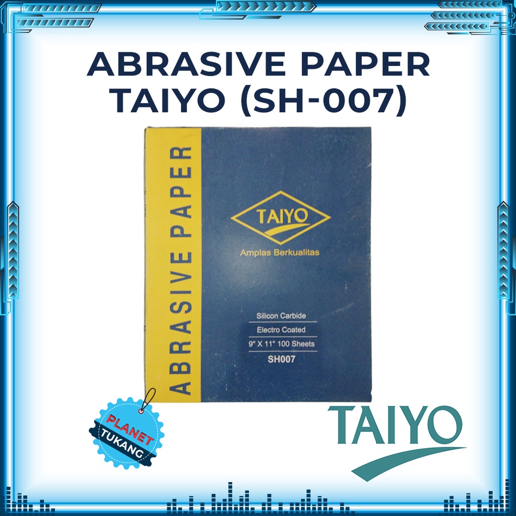 Jual Kertas Amplas TAIYO SH007 SandPaper | Shopee Indonesia