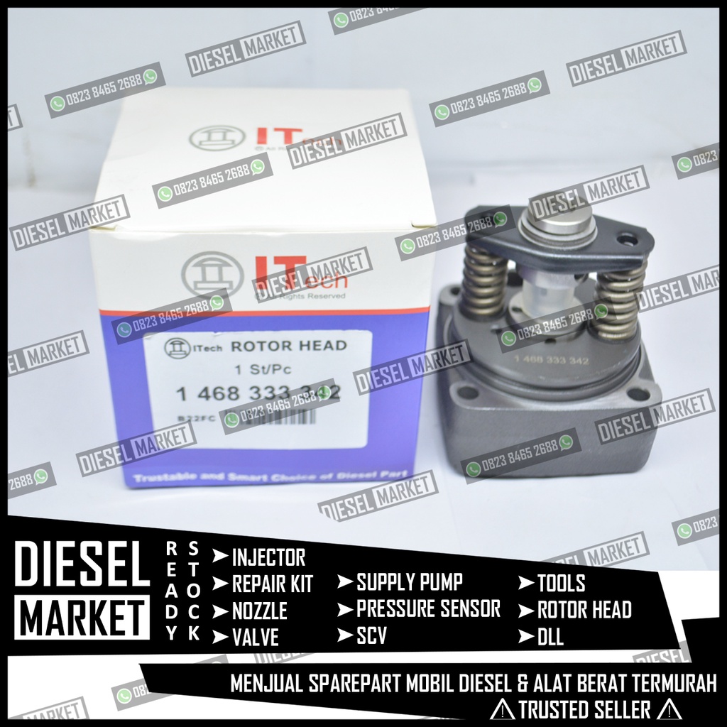 Jual Rotor Head Mitsubishi 4D55 1468333342 - Rotorhead FIAT 1 468 333 ...