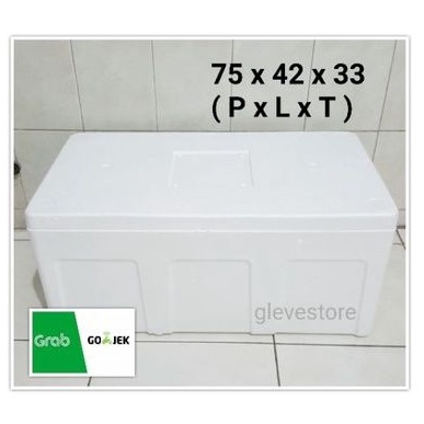 Jual Box Es AG75 | Box Gabus | Ice Box Styrofoam 75x42x33cm | Shopee ...