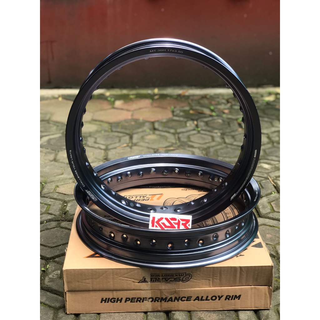Jual VELG SUPERMOTO SCARLET RING 17 300/350 HOLE 36 - TITANIUM | Shopee ...