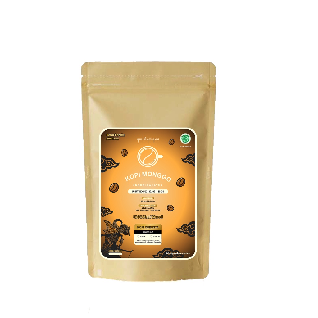 Jual Kopi Robusta Semarang Kopi Monggo Jawa Tengah Kecamatan Jambu ...