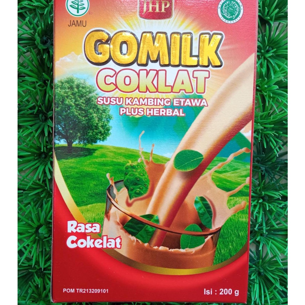 Jual GOMILK Original 200 gram | Susu Kambing Etawa Plus Herbal yang ...