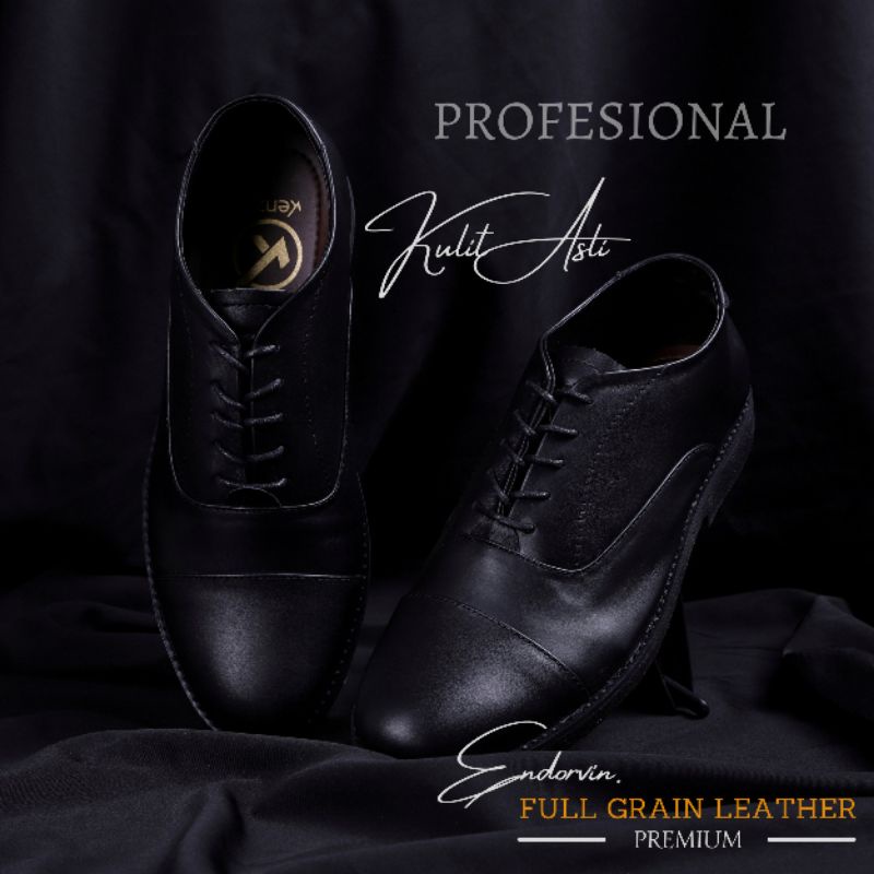 Jual OXFORD 02 BLACK PROFESIONAL SERIES - Sepatu Formal Pantofel ...