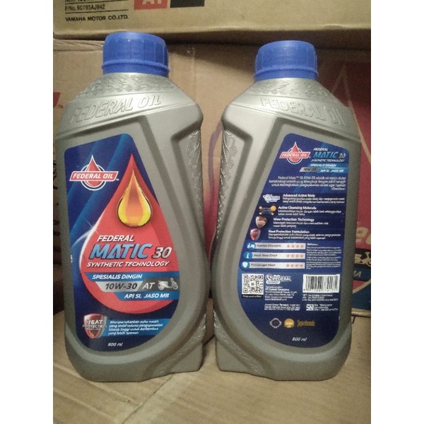 Jual FEDERAL MATIC 30 800 ml | Shopee Indonesia