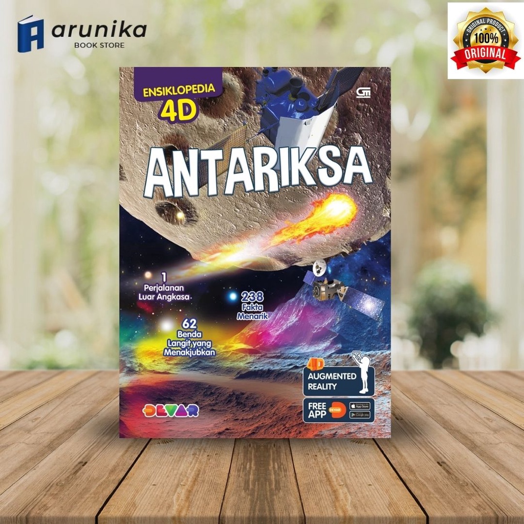 Jual Ensiklopedia 4D Antariksa / Devar ( Augmented Reality ) Original ...