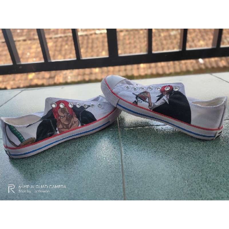 Jual Sepatu lukis Shanks One piece | Shopee Indonesia