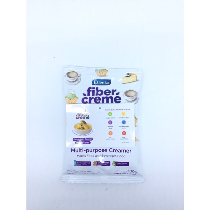 Jual Krimer- Fiber Creme Ellenka Multi Purpose Creamer 100Gr -Krimer ...
