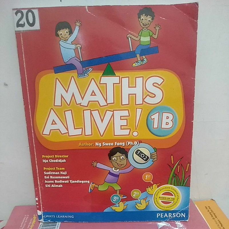 Jual Matematika Maths Alive 1B ( bekas ) | Shopee Indonesia