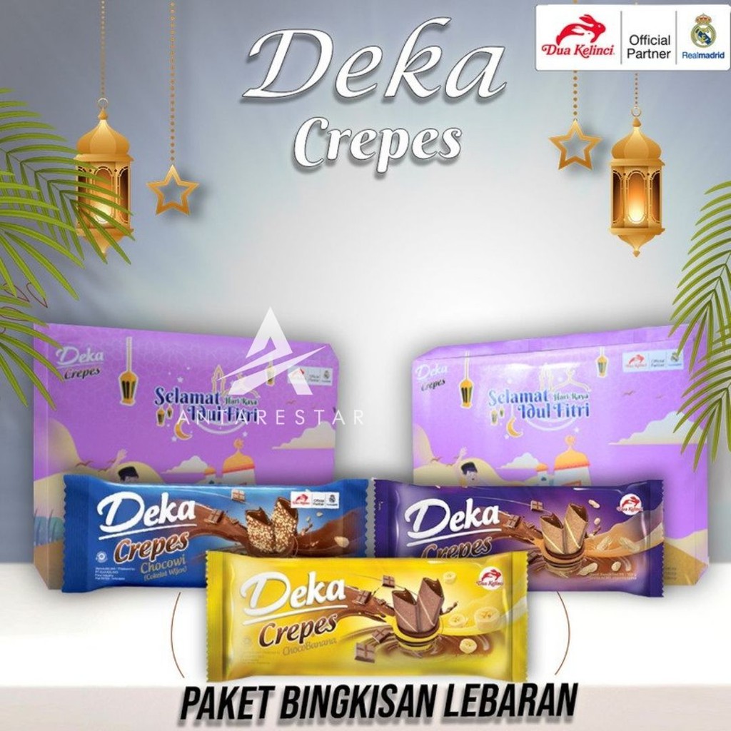 Jual PAKET DEKA WAFER CREPES EDISI LEBARAN BINGKISAN PARCEL LEBARAN ...