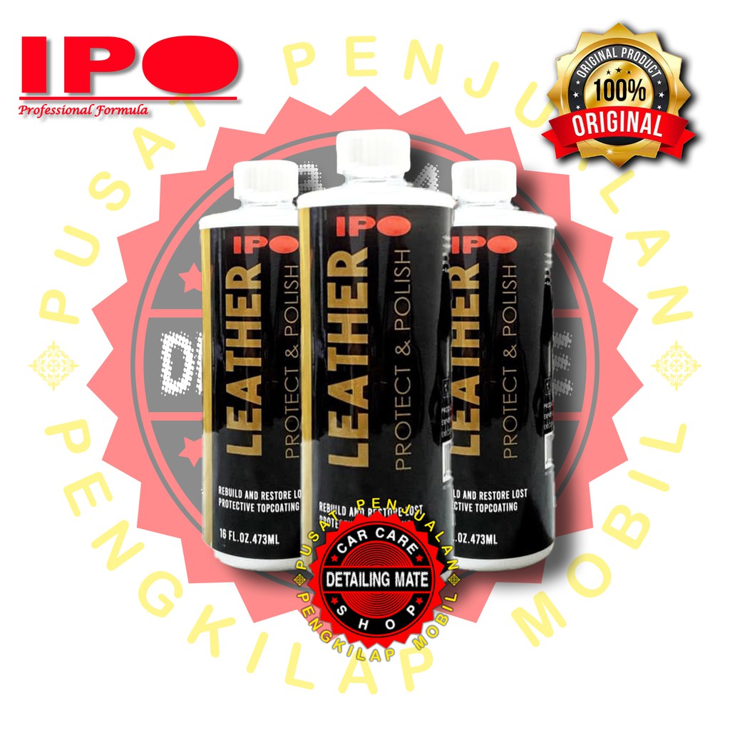 Jual IPO Leather Protect and polish spray 473 ml ( PN 28086) | Shopee ...
