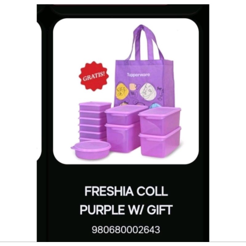Jual freshia collection tupperware freee | Shopee Indonesia