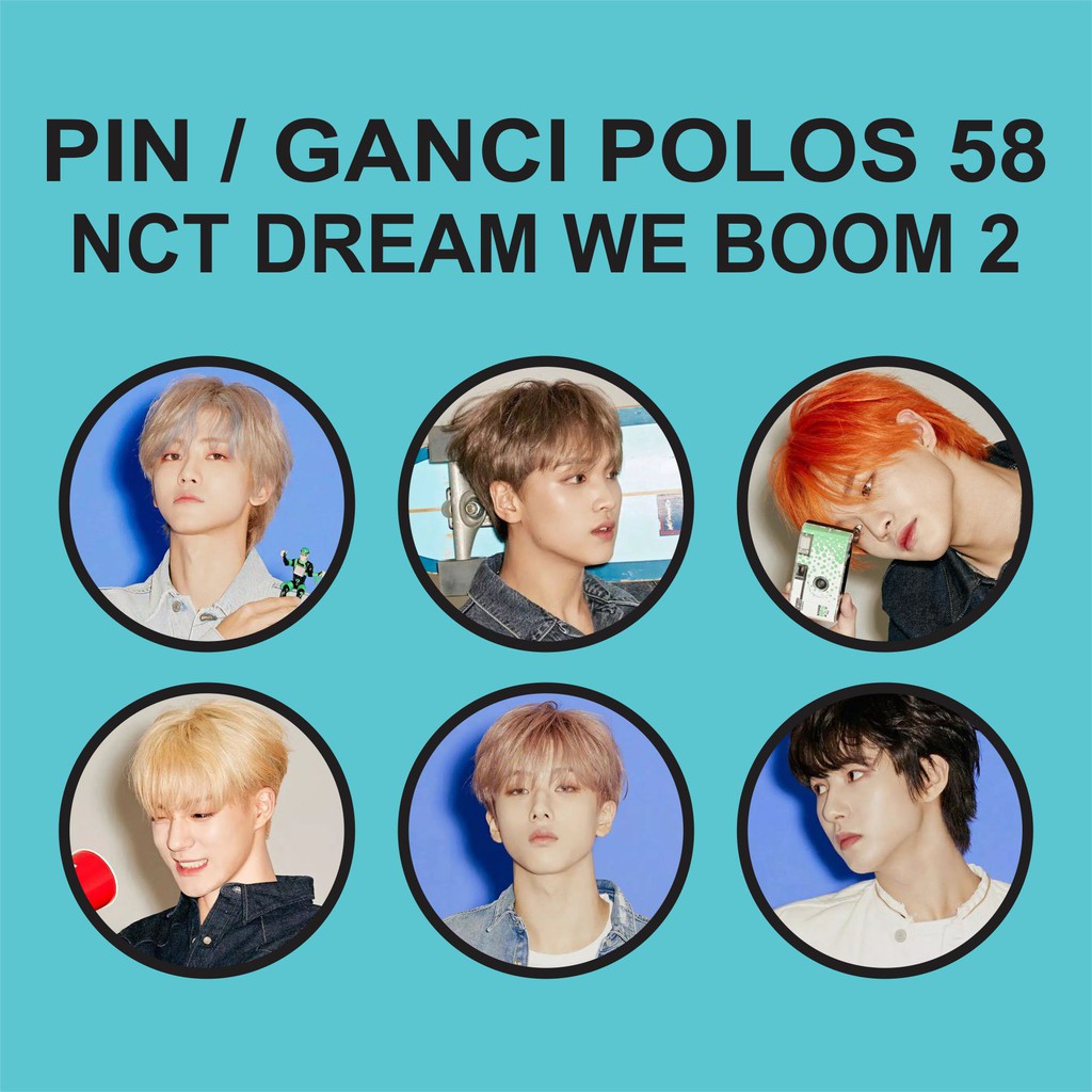 Jual (READY STOCK) PIN / GANTUNGAN KUNCI POLOS 58 MM - NCT DREAM WE ...