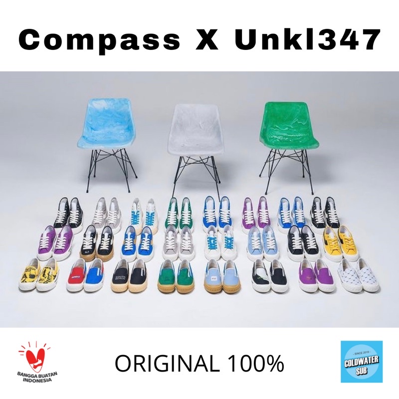 Jual [ORIGINAL] Compass x Unkl347 Limited 100 pcs per design | Shopee ...