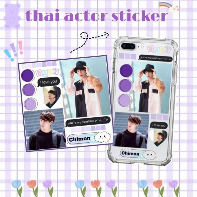 Jual Stiker Bright Vachirawit/Nanon korapat/chimon wachirawit/Pert ...