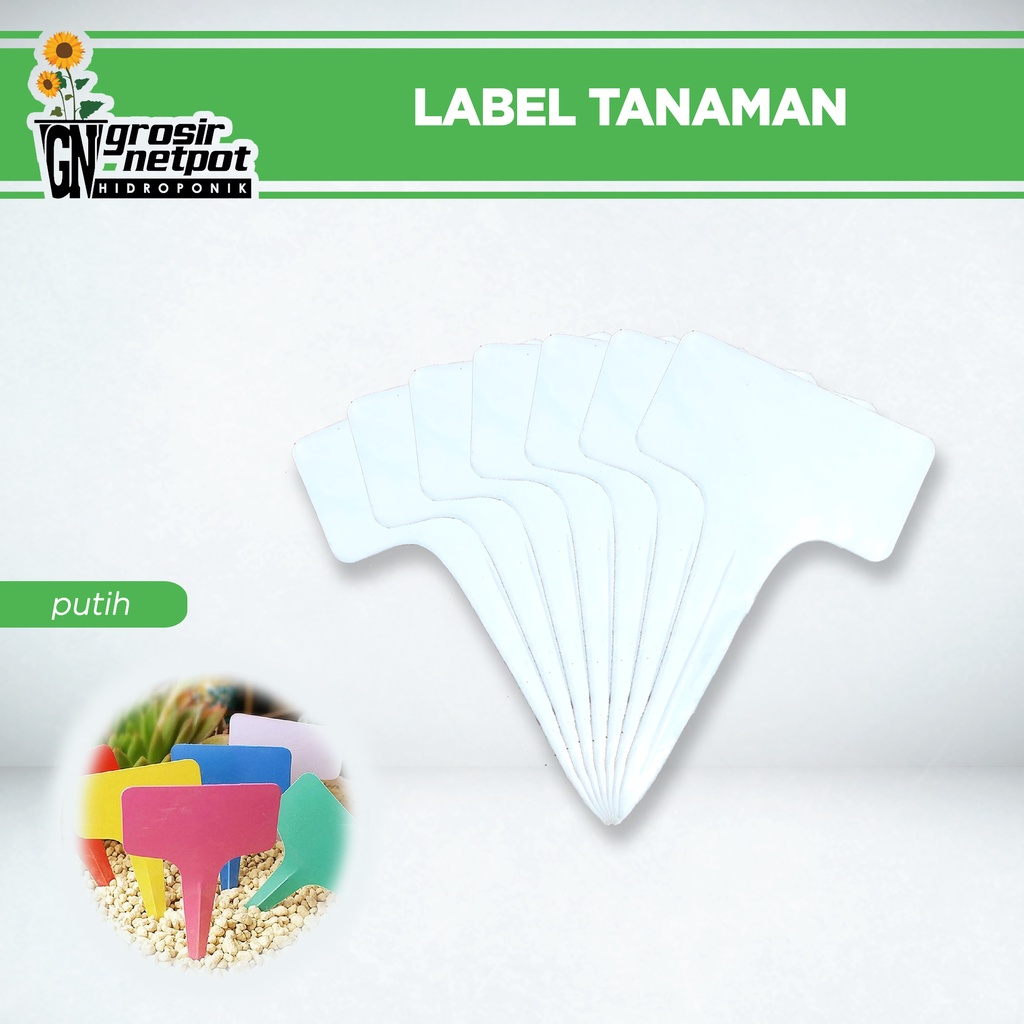 Jual Label Tanaman / Name Tag / Plant Labels / Tanaman Semai Benih Bibit - Putih | Shopee Indonesia
