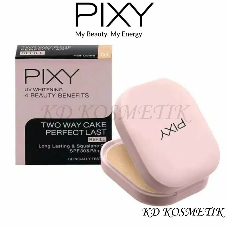 Jual pixy uv whitening TWC perfect last REFILL#Refill bedak TWC Pixy ...
