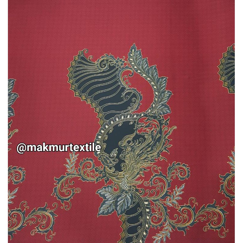 Jual Kain Batik Sutra Halus #58 / Batik Silky / Batik Pola | Shopee ...