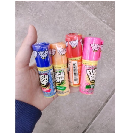 Jual PUSH POP CANDY PERMEN lipstik STIK LOLIPOP / Permen Push Pop ...