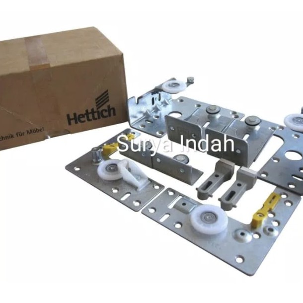 Jual Rel Sliding "HETTICH" Topline 22 Roda Sliding Gantung 3 Pintu ...
