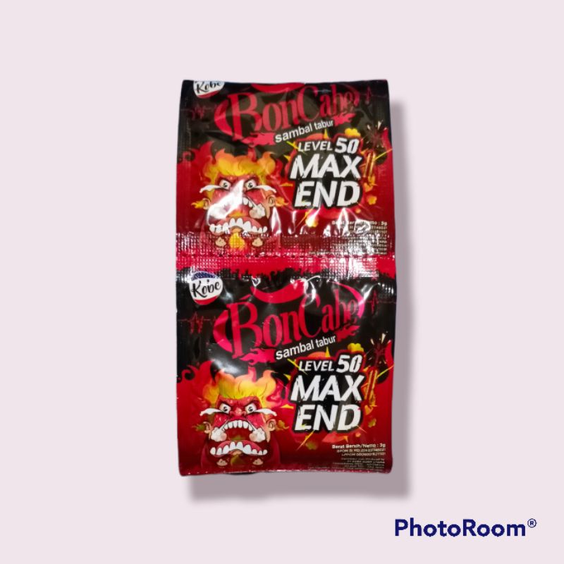 Jual KOBE BON CABE RASA ORIGINAL LEVEL 15-30-50 (12 PCS) | Shopee Indonesia