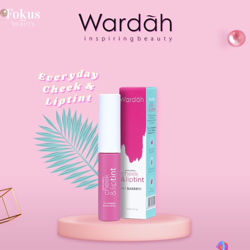 Jual [ PROMO ] WARDAH Everyday Cheek Lip Tint | Shopee Indonesia