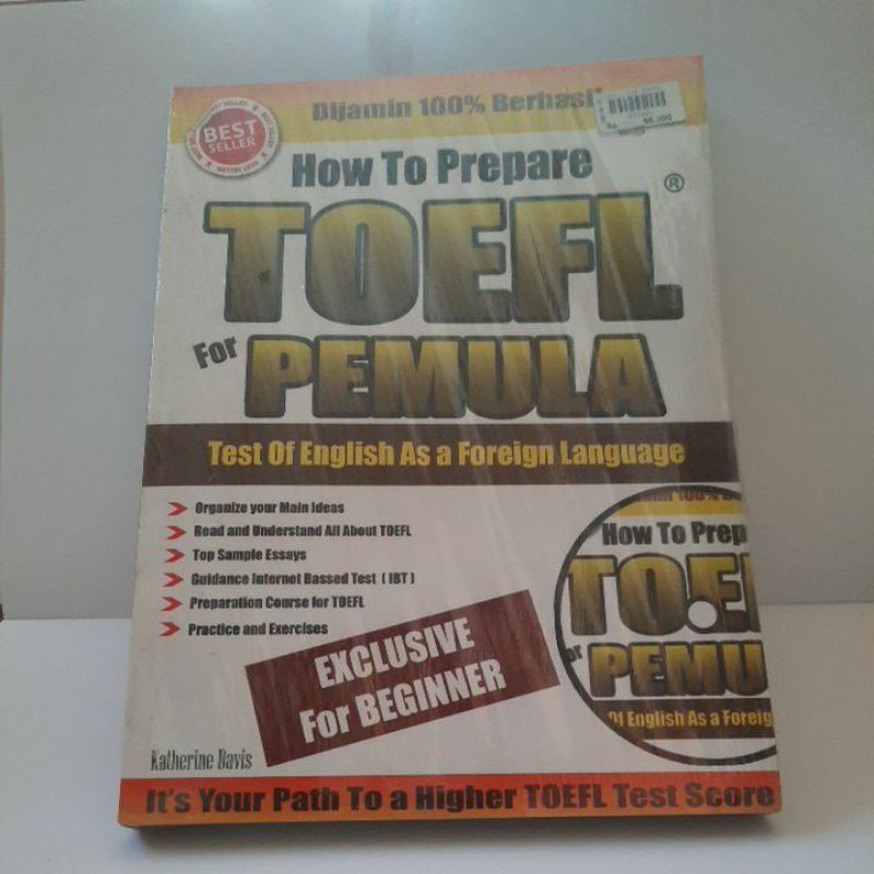Jual Buku Bimbel - TOEFL for Pemula (VCD) | Shopee Indonesia