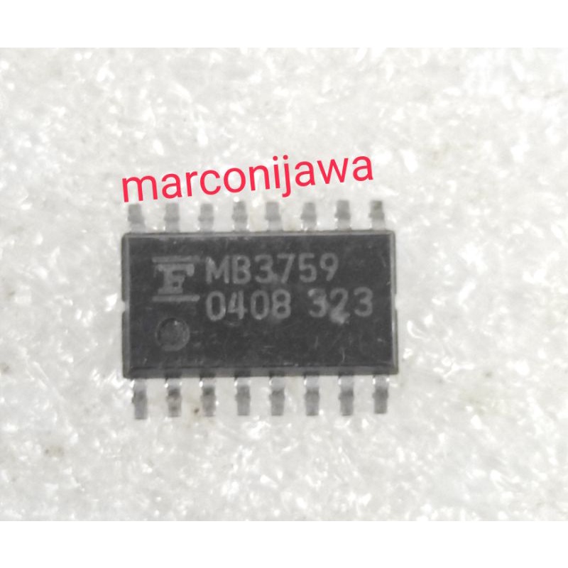 Jual MB3759 ic smd tempel 16pin | Shopee Indonesia