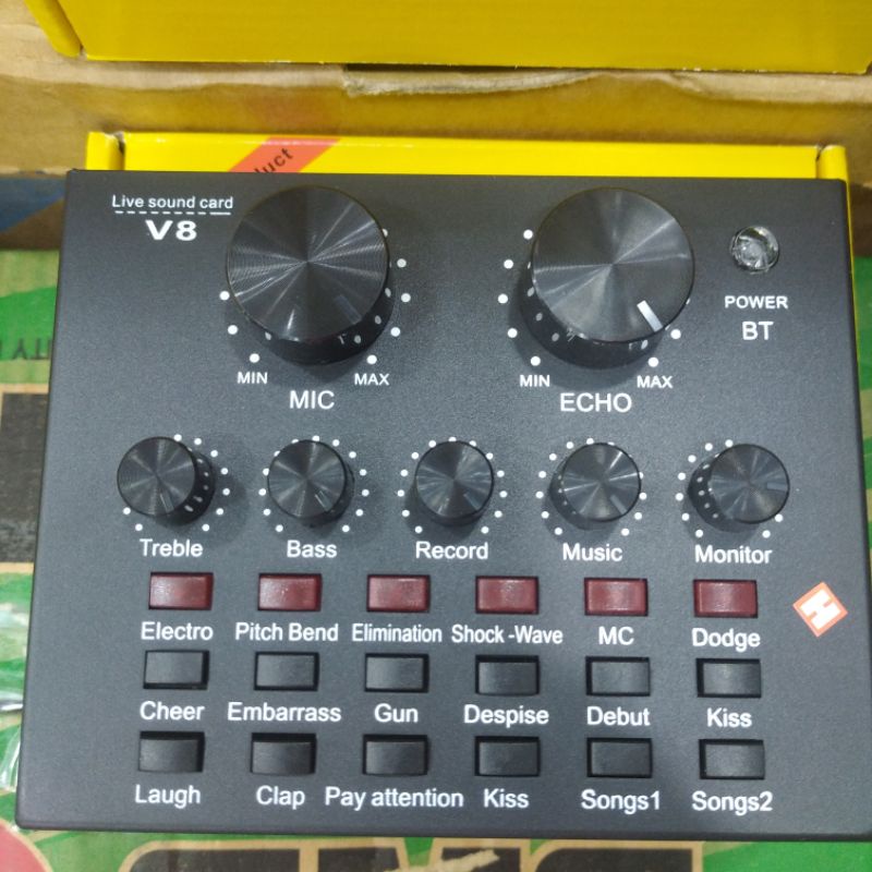 Jual sound card V8 Bluetooth Original | Shopee Indonesia
