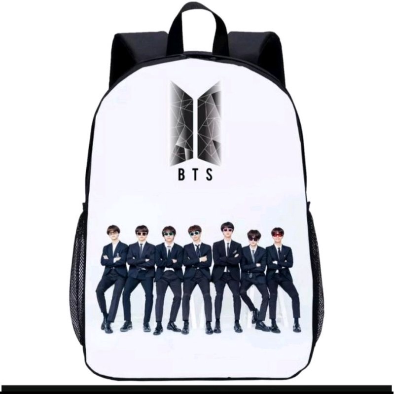 Jual Tas Ransel Kipop Tas Sekolah Perempuan BTS Army | Shopee Indonesia