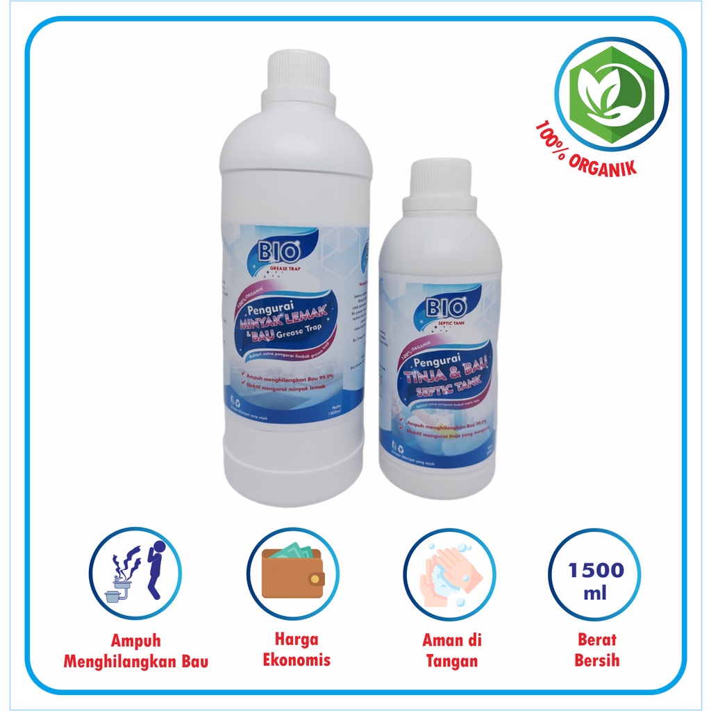 Jual obat pembersih saluran grease trap / bakteri pengurai lemak minyak ...