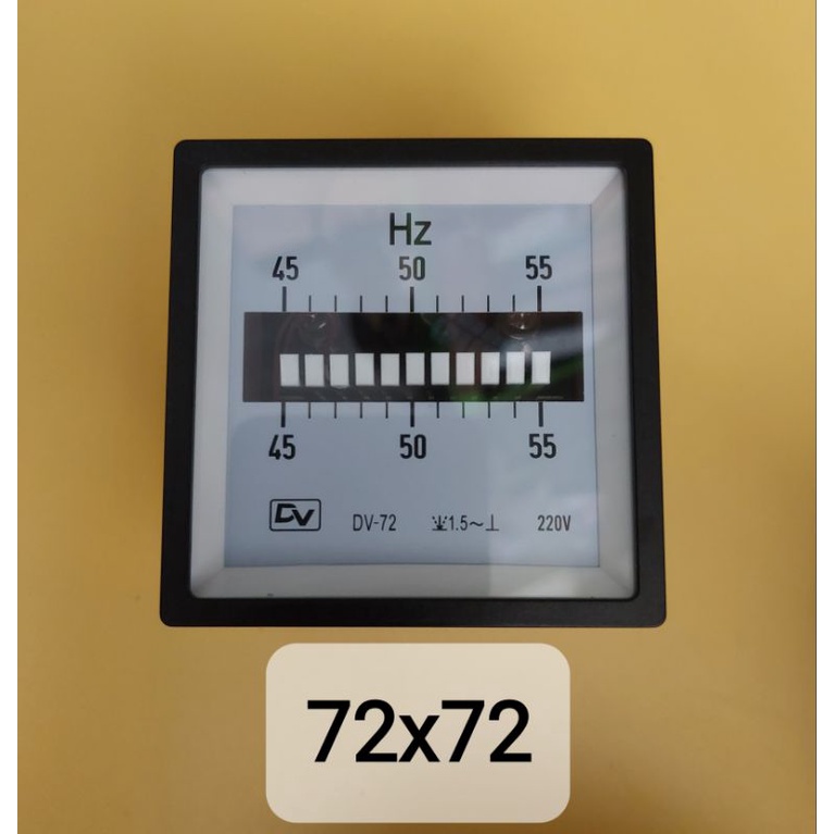 Jual Hz Meter Getar / Frekuensi meter 72x72 | Shopee Indonesia