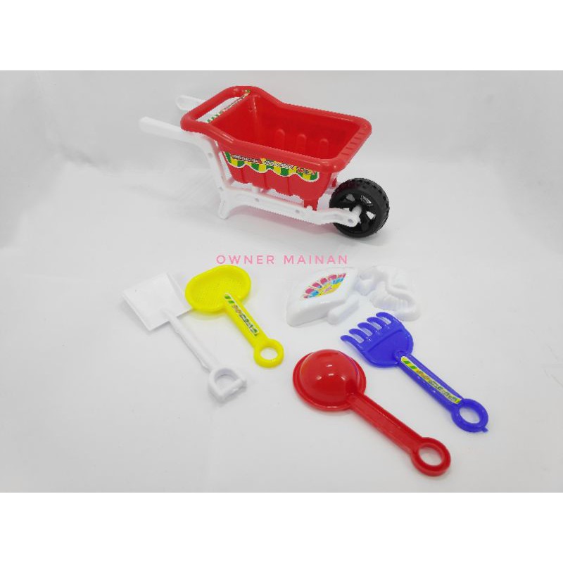 Jual Mainan Gerobak Pasir Argo Tukang Proyek Anak | Shopee Indonesia