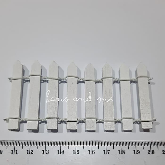 Jual Maket Pagar Mini Miniatur 5cm - Putih | Shopee Indonesia