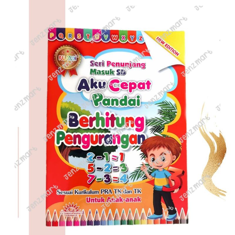 Jual Aku Cepat Pandai Berhitung Pengurangan untuk anak TK/SD (Full ...