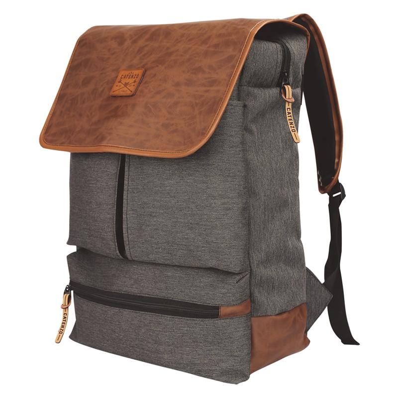 Jual TAS CANVAS ABU ABU TAS BACKPACK PRIA YDZ036 | Shopee Indonesia