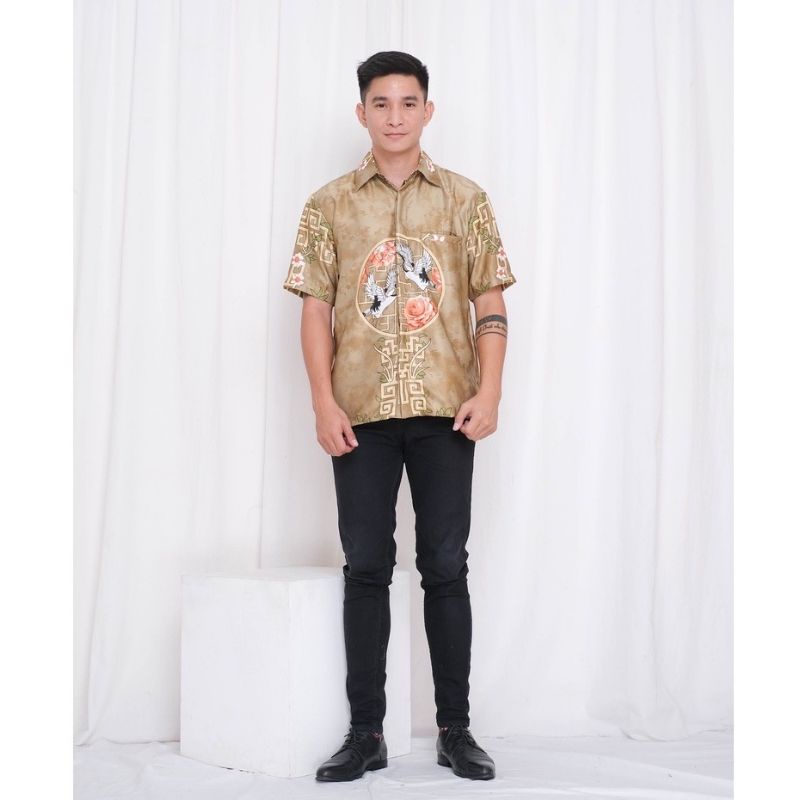 Jual baju cheongsam cowo men man qipao qibao kemeja cheongsam kemeja ...