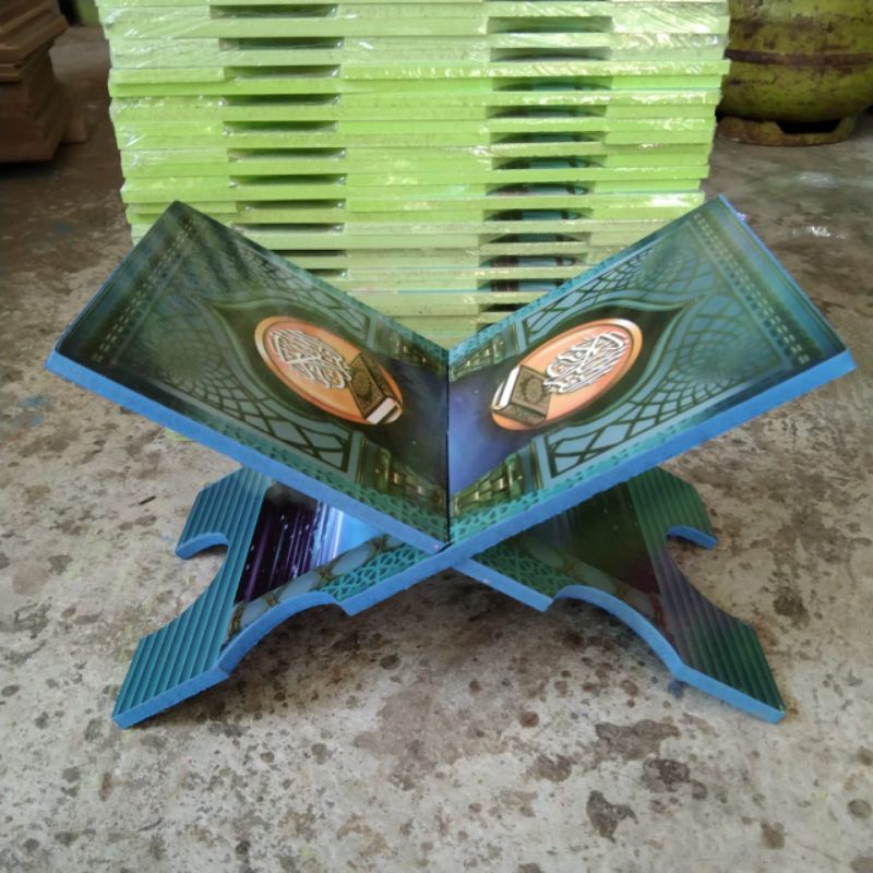 Jual Meja ngaji karakter / Meja Al-Quran / Meja lipat ngaji / Rekal ...