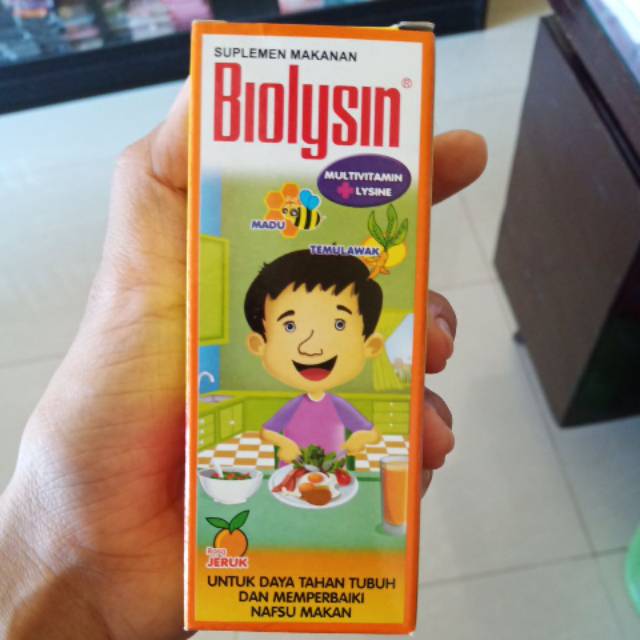 Jual Biolysin Sirup Multivitamin | Shopee Indonesia