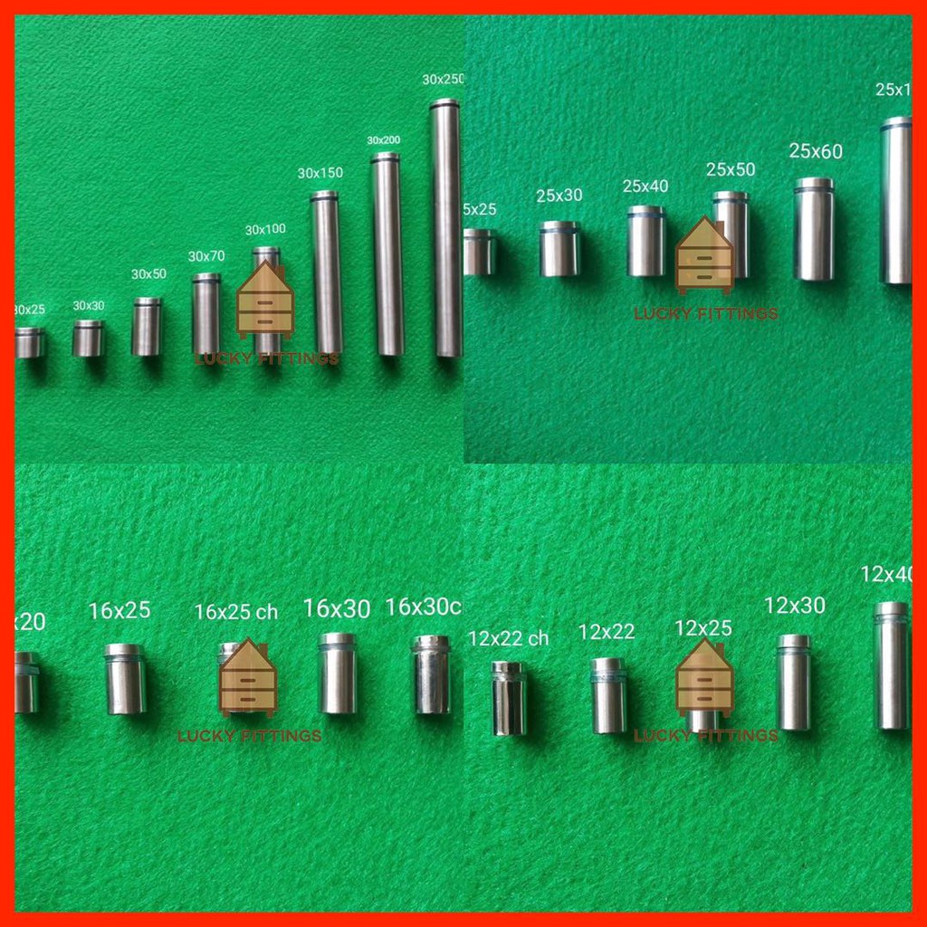 Jual Pen Baut Iklan Kaca Akrilik Sign Board Poster Dinding Reklame ...