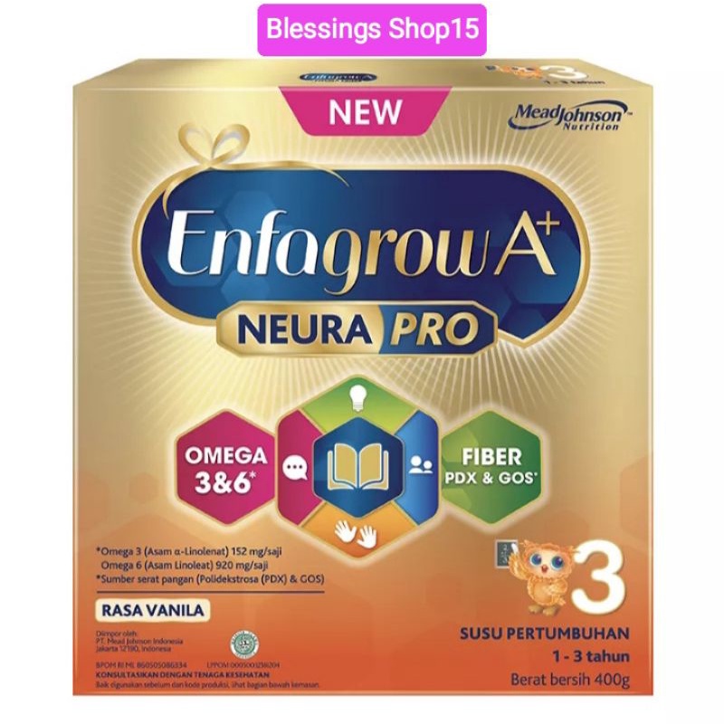 Jual Enfagrow A+ 3 Original 400 gram | Shopee Indonesia
