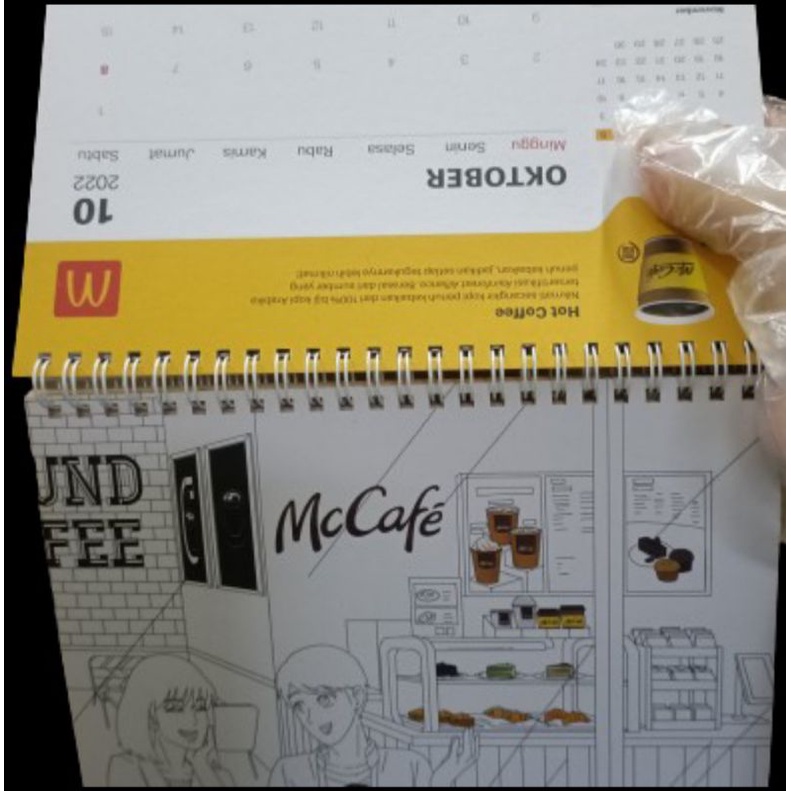 Jual kalender duduk McDonalds | Shopee Indonesia
