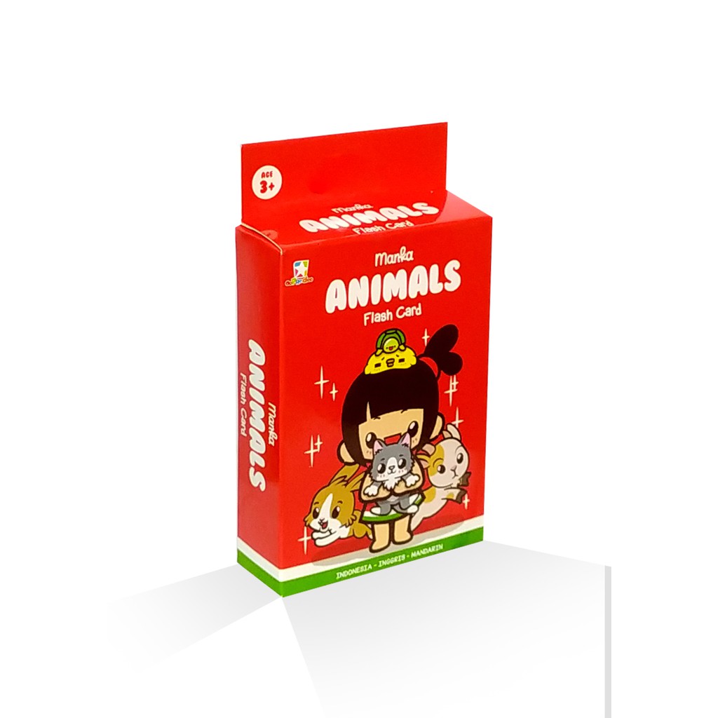 Jual Manka Animals Flashcard | Shopee Indonesia