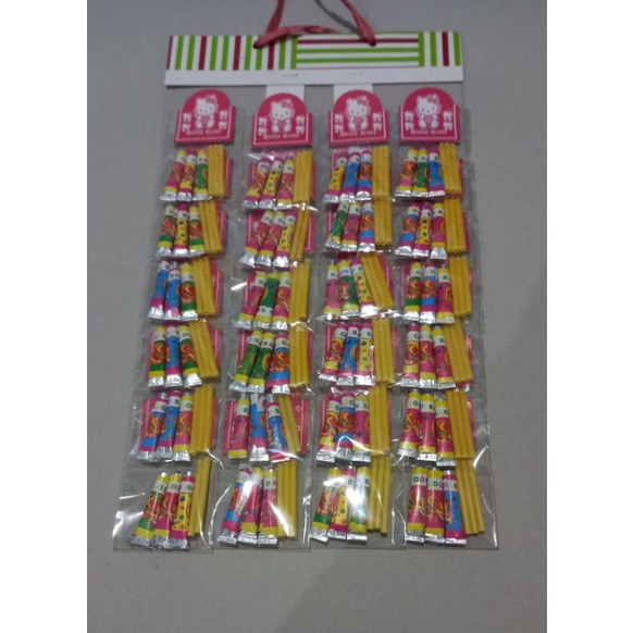 Jual Balon Tiup Sedotan Kecil 777 Isi 24pcs Mainan Jadul Balon Renteng ...