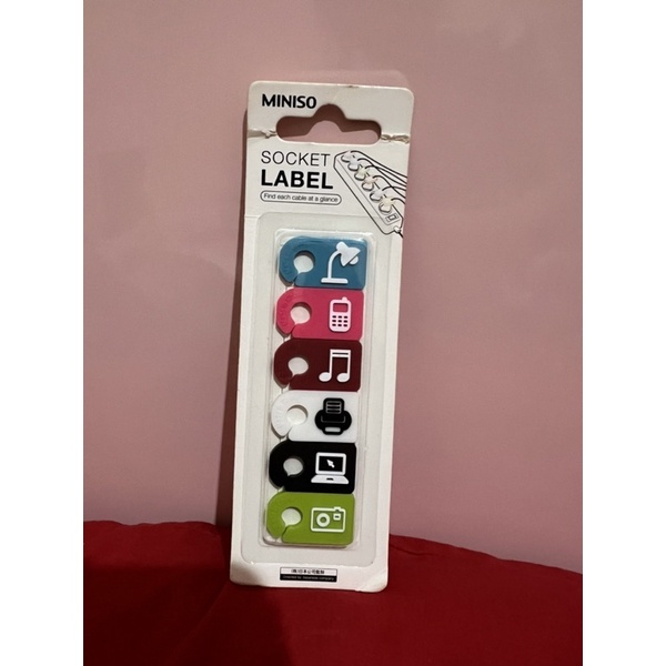 Jual Miniso - Cable Tag masih di box | Shopee Indonesia