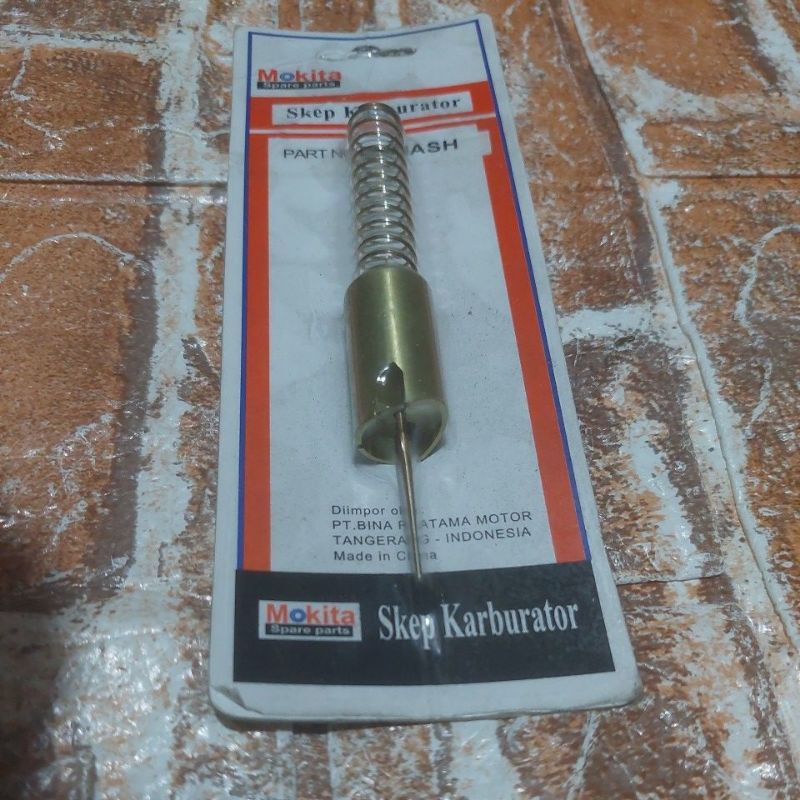 Jual skep karburator smash,skep + per skep + jarum skep suzuki smash ...