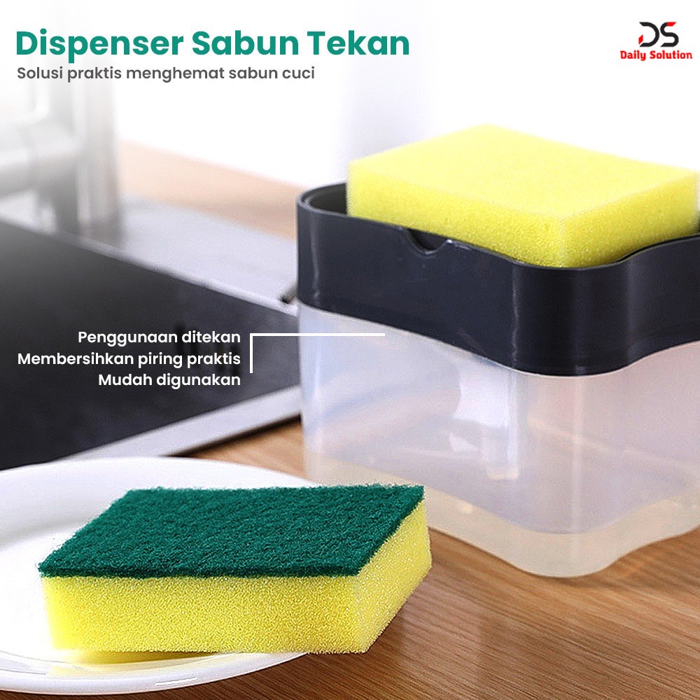Jual Wadah Sabun Cuci Piring Kitchen Soap Pump Dispenser Sabun Model ...